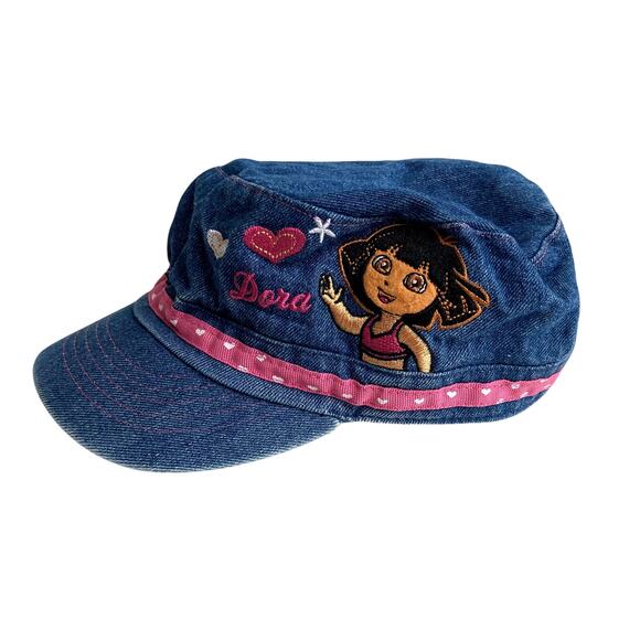 Nickelodeon | Accessories | Nickelodeon Dora The Explorer Denim Hat ...